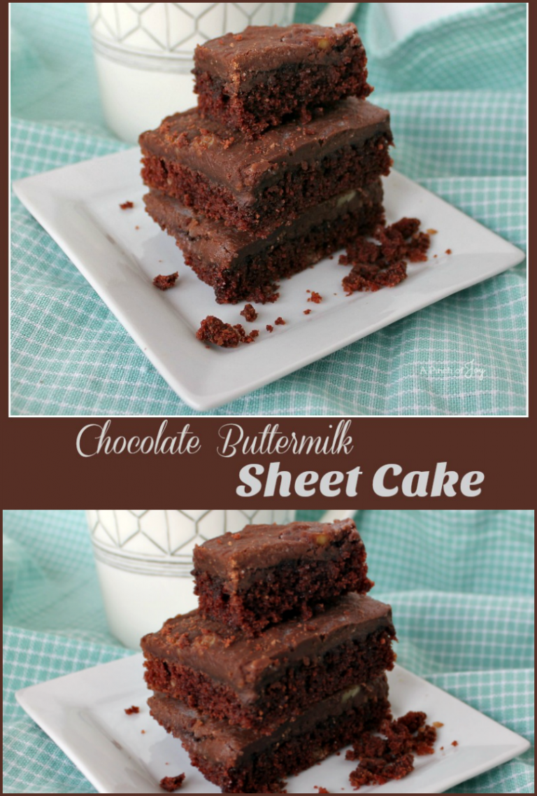 Chocolate Buttermilk Sheet Cake