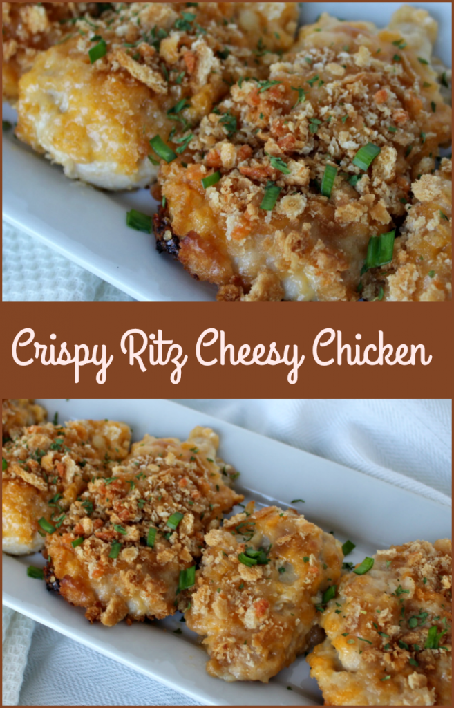 Crispy Ritz Cheesy Chicken