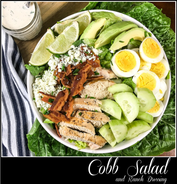 Cobb Salad with Ranch Dressing