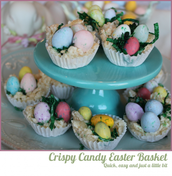 Crispy Candy Easter Baskets